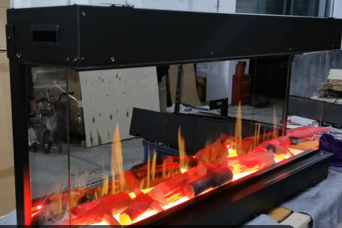 LCD electric fireplace – ZEGEM Fireplace
